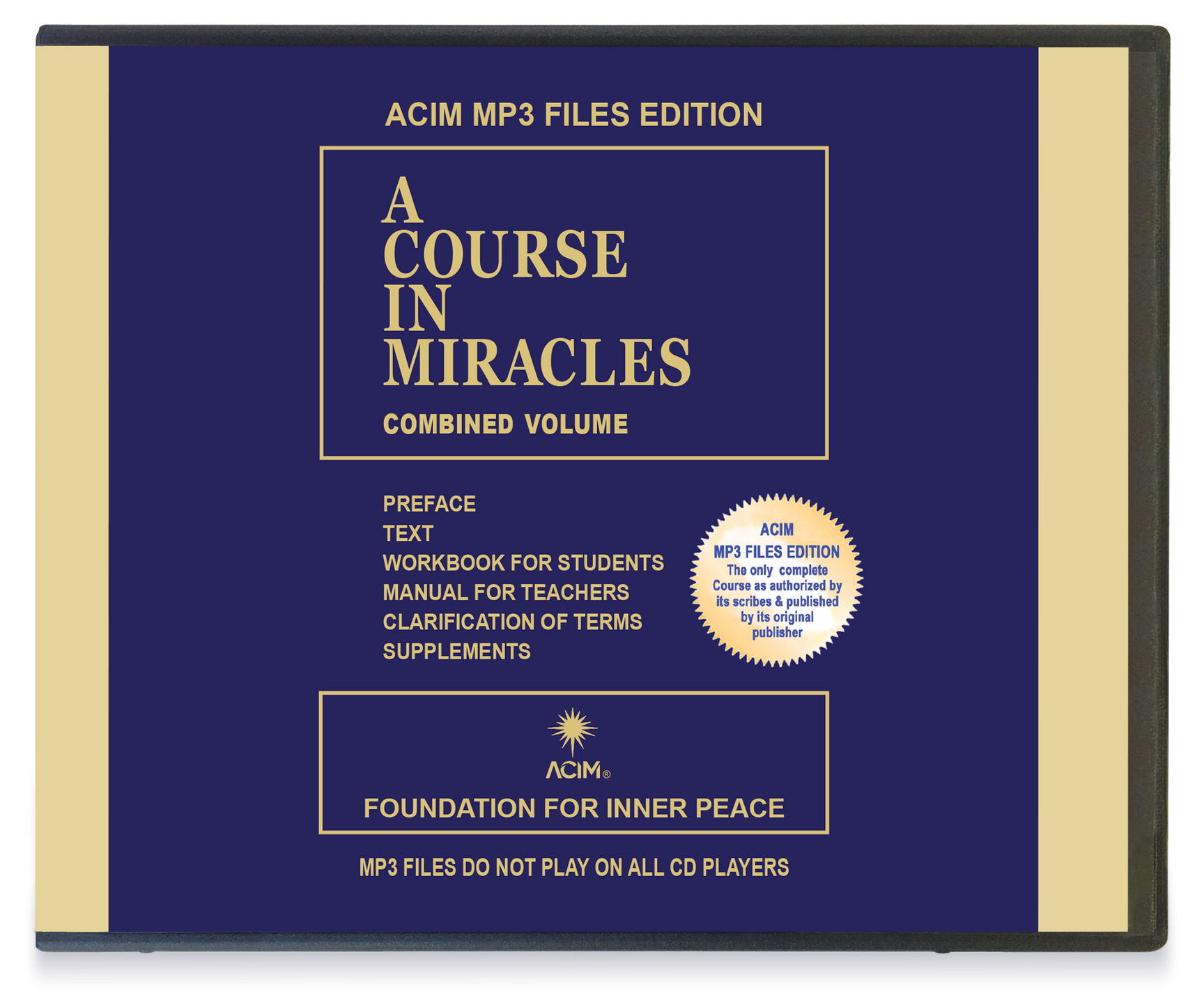 A Course in Miracles 5-CD MP3 Set – ACIM Online Store