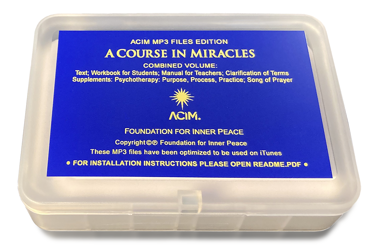 Audiobook of A Course in Miracles – ACIM Online Store
